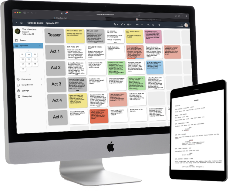 WritersRoom Pro – The Digital Evolution of the Professional TV Writers ...